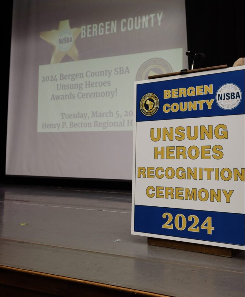 Bergen County School Boards Association Honors 55 Unsung Heroes - New ...