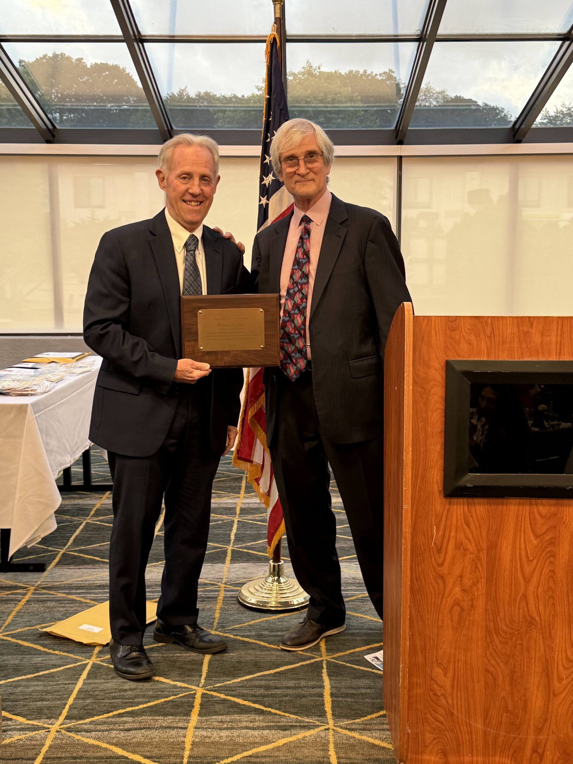Michael Sprague of the Norwood Board of Education Receives the 2025 ...